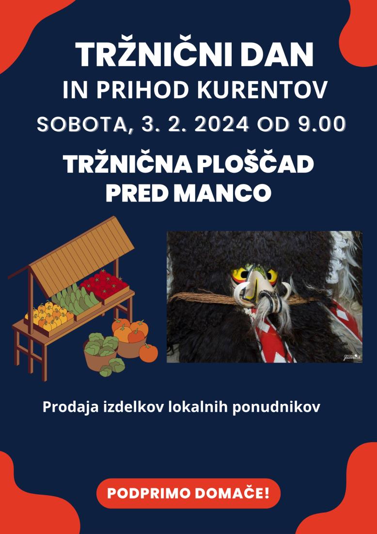 TRŽNIČNI DAN in PRIHOD KURENTOV - lovrenc.si